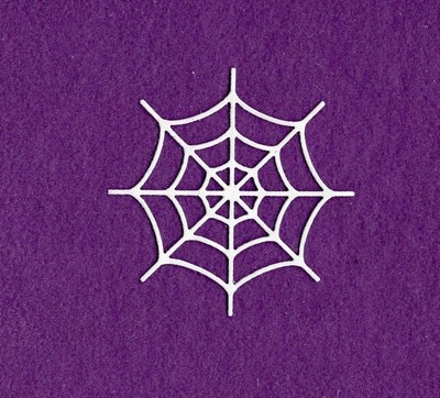 SPIDER WEB halloween die cuts scrapbook cards | eBay
