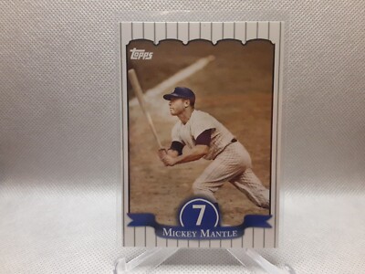 ⚾️2007 Topps Mickey Mantle A Life in Baseball Mickey Mantle #MMLB-7 | eBay