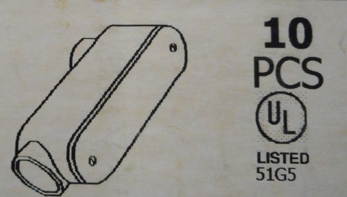 Scepter 1" SLB 30S TYPE LB CONDUIT BODY Box of 10 | eBay