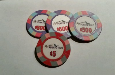 PARADISUS PUERTO RICO CASINO CHIPS LOT | eBay
