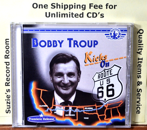 CD Bobby Troup Kicks on 66 - Previously Unreleased Cuts - Jazz Vocal ...