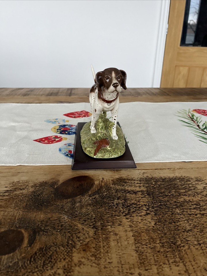Rare Bone China Dog Figurine | eBay UK