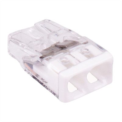 50 x Wago 2-Way Push Wire Connector 24A 2273-202 | eBay