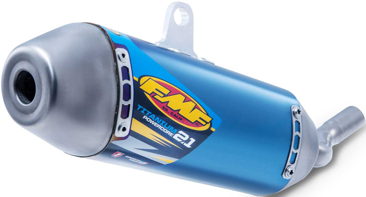 FMF Titanium Powercore 2.1 Silencer-Yamaha-YZ 125-02-21 | eBay