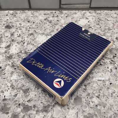 🃏 Delta Airlines Playing Cards - Blue Deck | eBay