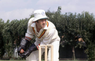 Bob Taylor Wicketkeeper For Derbyshire & England 1978 1 Old Cricket ...