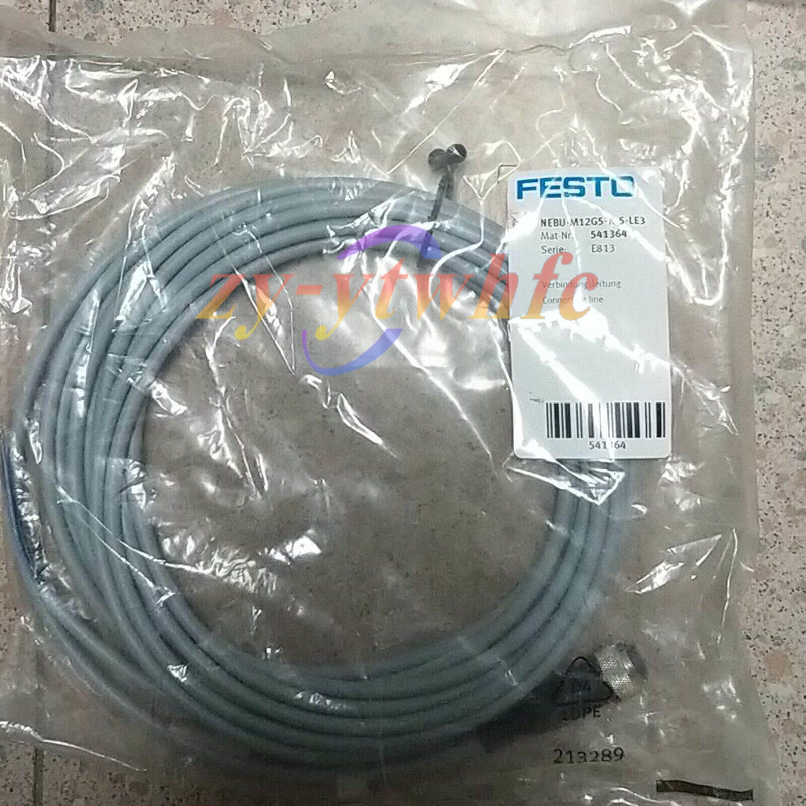 1 PCS NEW FESTO connects the cable NEBU-M12G5-K-5-LE3 541364 fast Ship ...