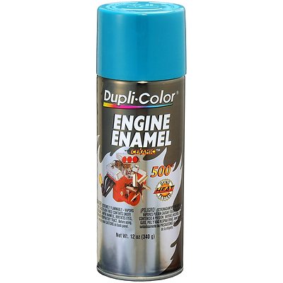 Duplicolor DE1610 Pontiac Blue Motor Engine Spray Paint Aerosol 12oz ...