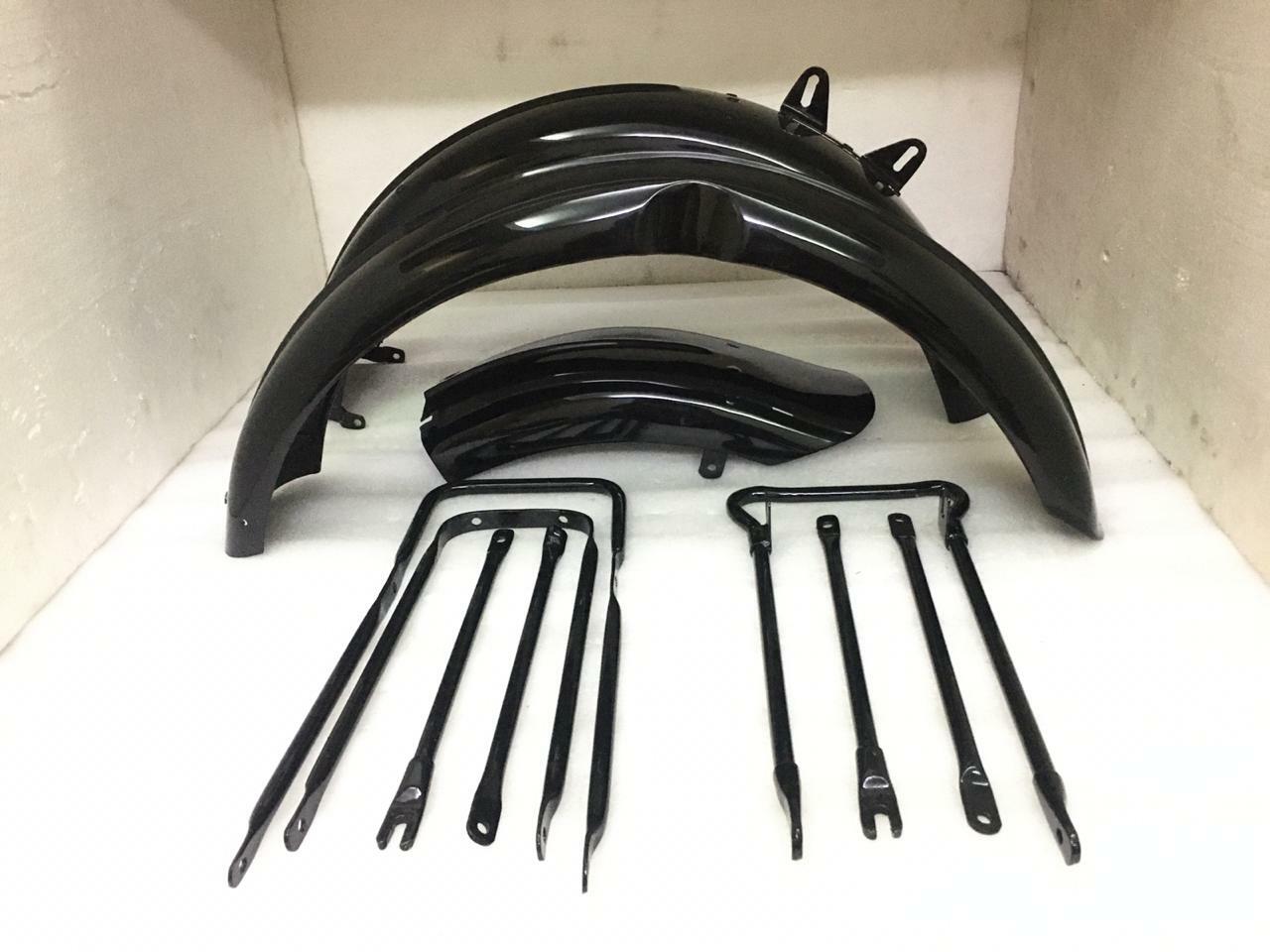 BSA B31 B33 Rigid Frame Front & Rear Mudguard with Stays|Fit For | eBay