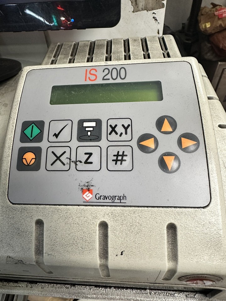 used gravograph engraving machine Is200 With Parts And Trophy Arm | eBay UK