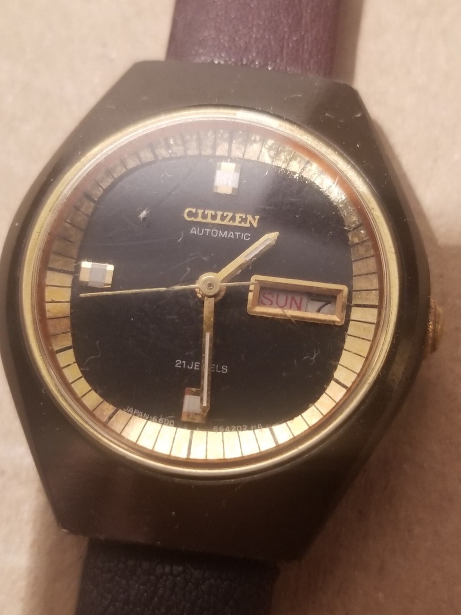 Vintage Citizen Watch Japan 21 Jewels automatic 1970's | eBay Vintage Citizen Watch Japan 21 Jewels automatic 1970's | eBay