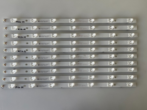 Vizio M556-H4 LED Backlight Strips (10) E78030, HFSX55D07-ZC46AG-02 ...