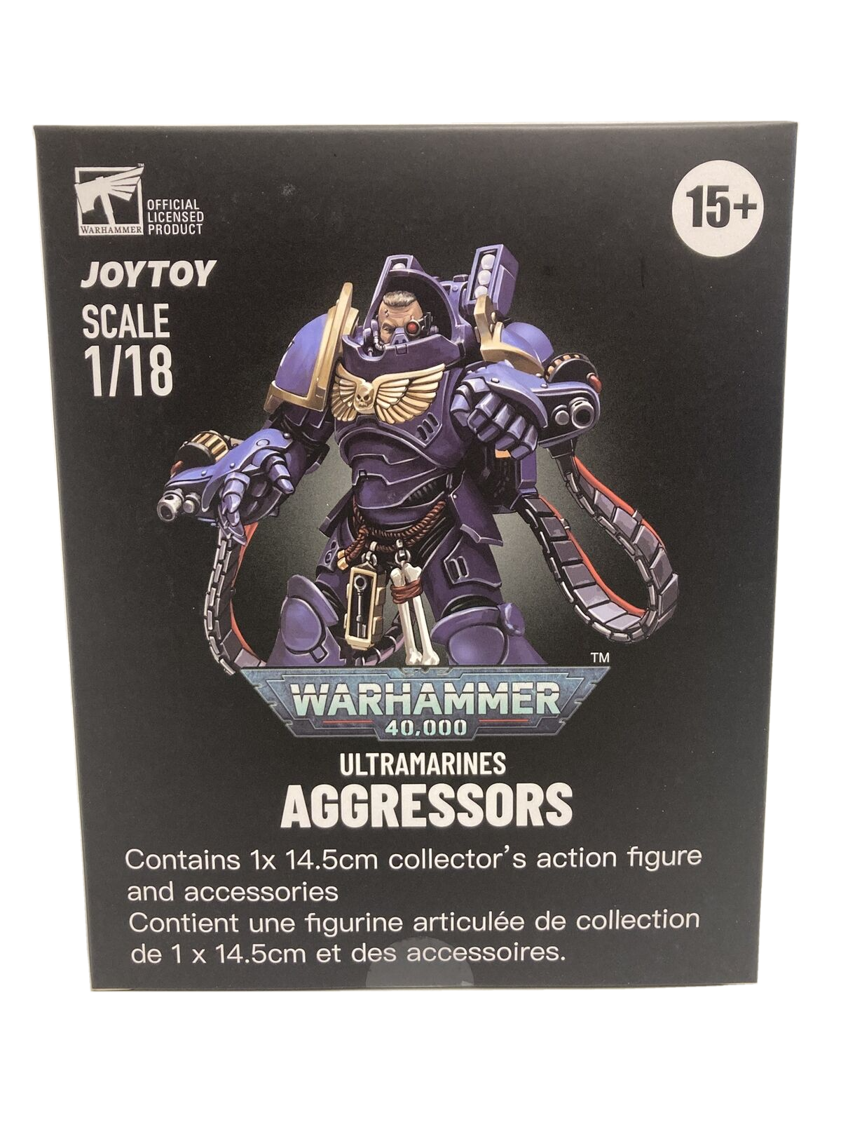 1/8 JoyToy Warhammer 40K Ultramarines Aggressor Single Action Figure | eBay
