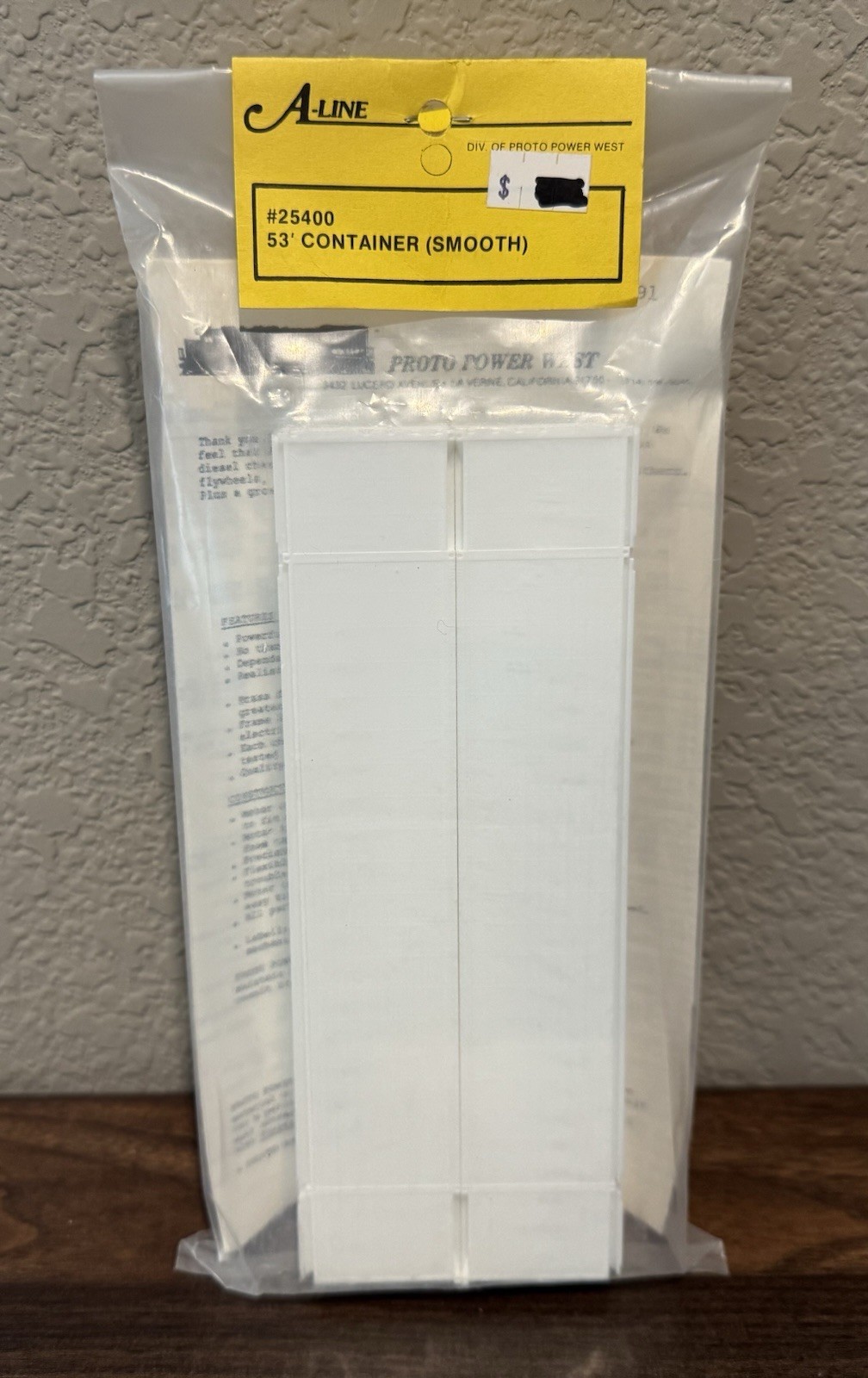 Lot of 2 A-Line HO Scale Undecorated 53’ Intermodal Containers - New | eBay