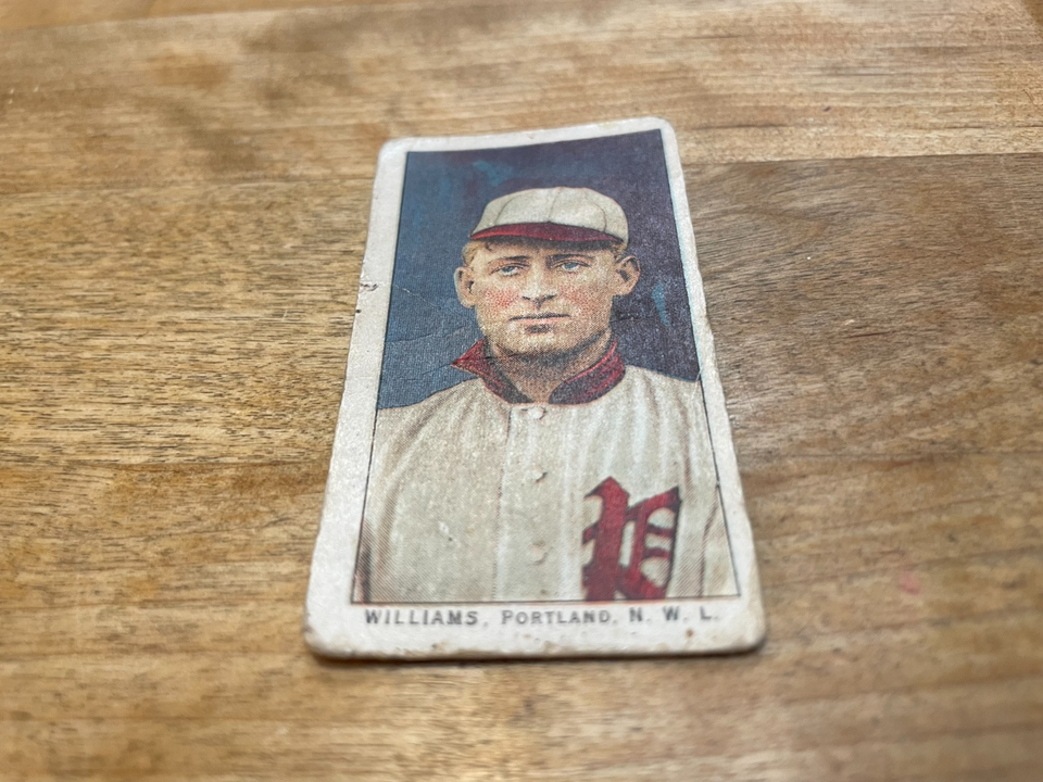 Antique 1909 - 1911 T212 Obak Williams RED BACK PORTLAND NWL Baseball ...