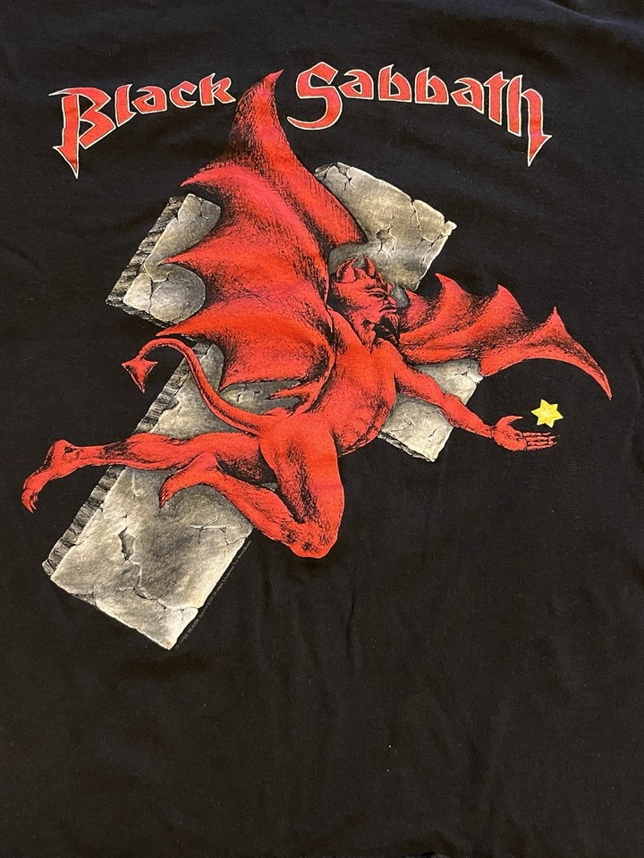1992 Black Sabbath Ronnie James Dio Concert/Tour Shirt-Sweet! | eBay