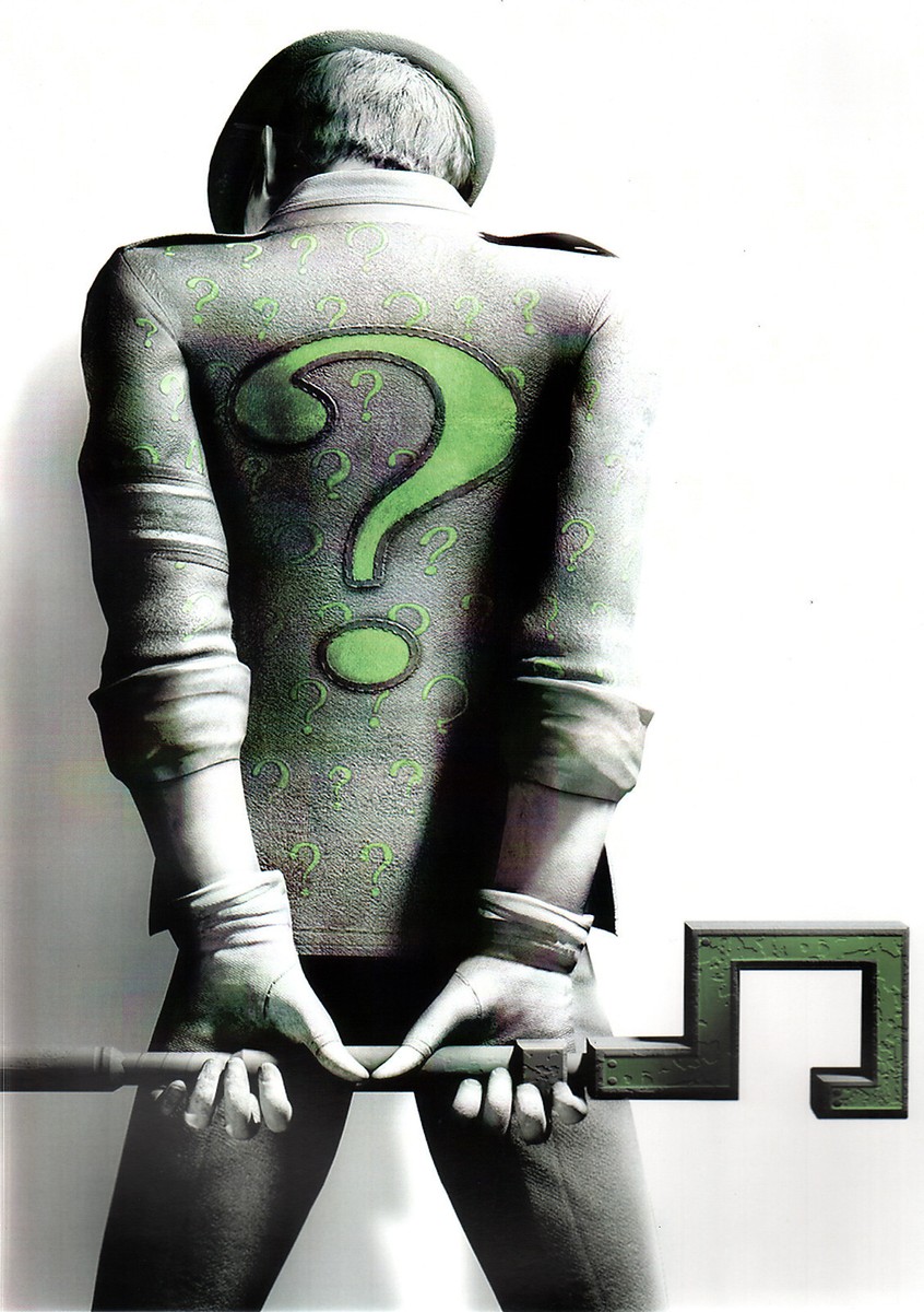Arkham City Riddler Concept Art DC Comics The Riddler On Dictionary