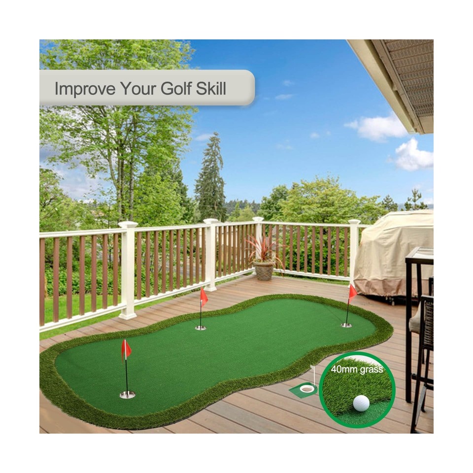 Golf Putting Green, Practice Putting Green Mat, Large Professional ...