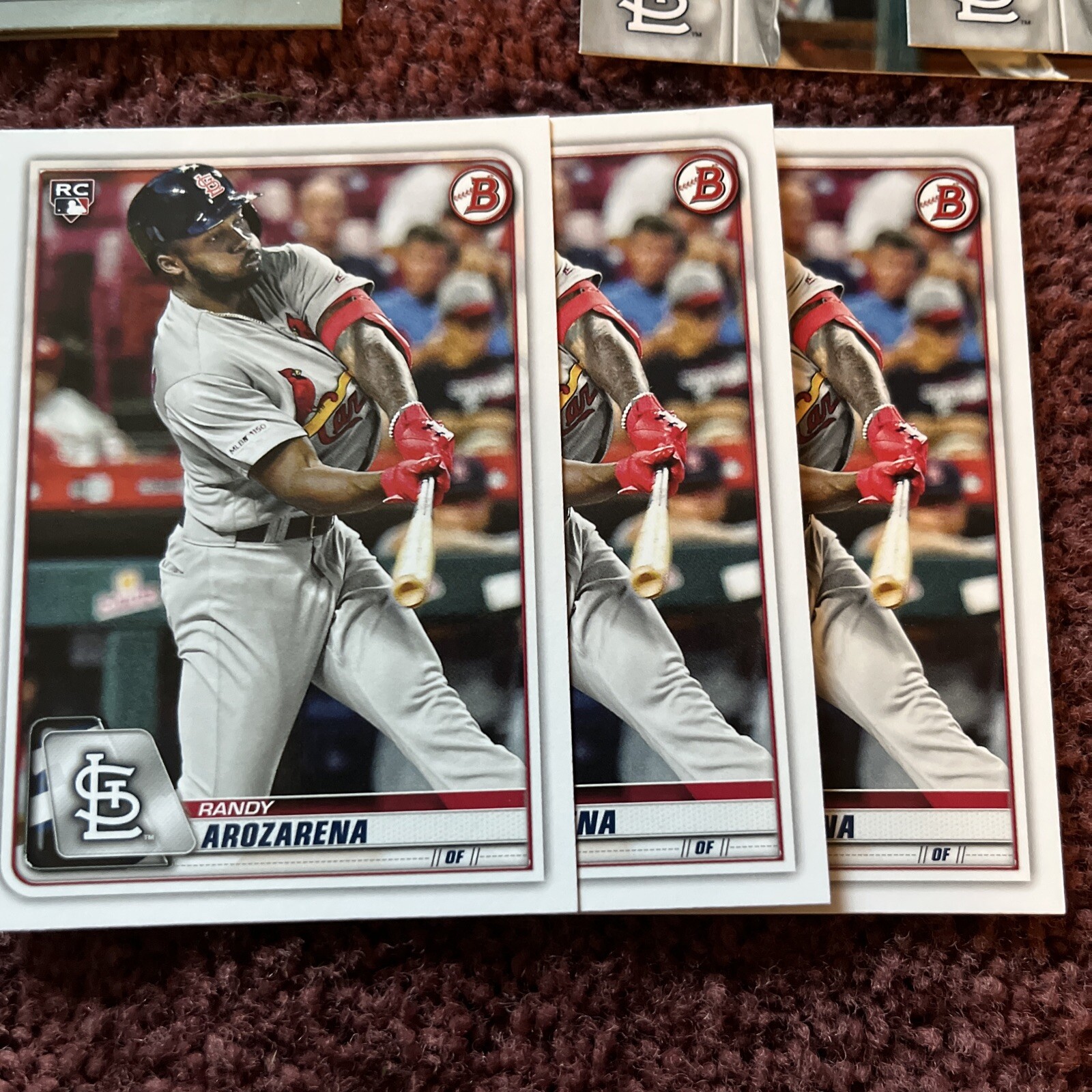 RANDY AROZARENA ROOKIE 12 Card Lot All Rc’s TAMPA BAY RAYS Plus Bonus ...