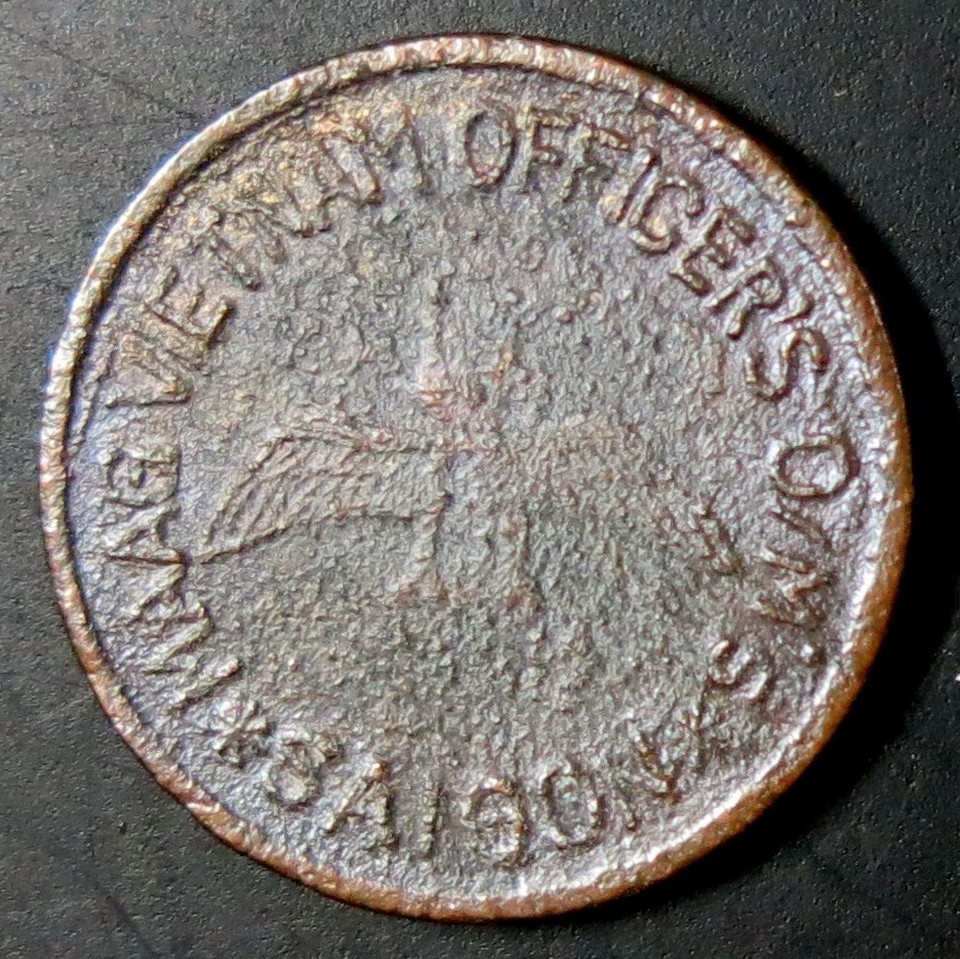 Vietnam US Military Token MAAG VIETNAM OFFICER'S O/M'S SAIGON 5C | eBay