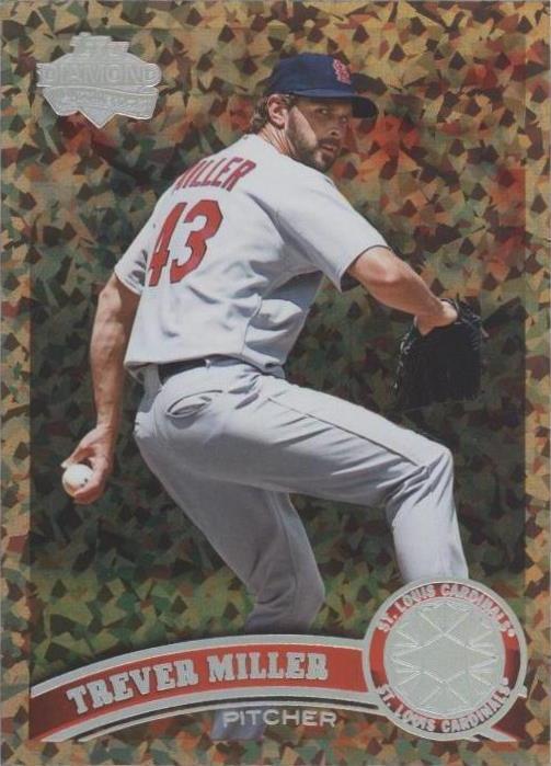 2011 Topps - Trever Miller #373 Cognac Diamond Anniversary for sale ...