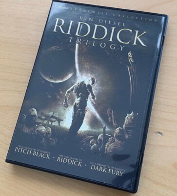 Riddick Trilogy (DVD, 2006) Franchise Collection - VG Condition ...