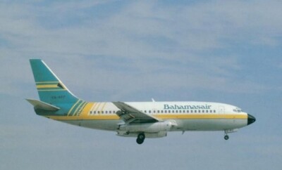 Bahamasair Boeing 737-200 C6-BFC postcard | eBay