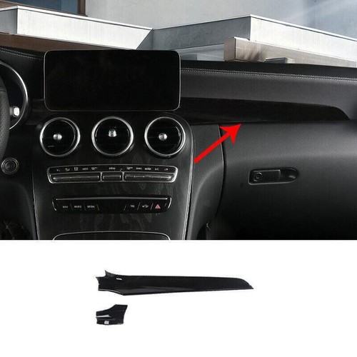 For Mercedes-Benz GLC 2016-2021 ABS Black Central Console Instrument ...