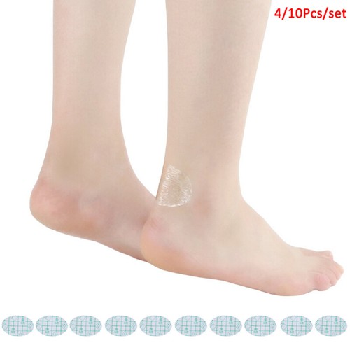 4/10xFoot Care Skin Blister Plaster Patch Protector Heel Patch Half ...