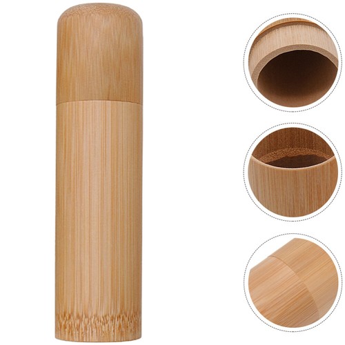 Bamboo Mini Tea Travel Candy Containers with Lids Wooden Canister | eBay