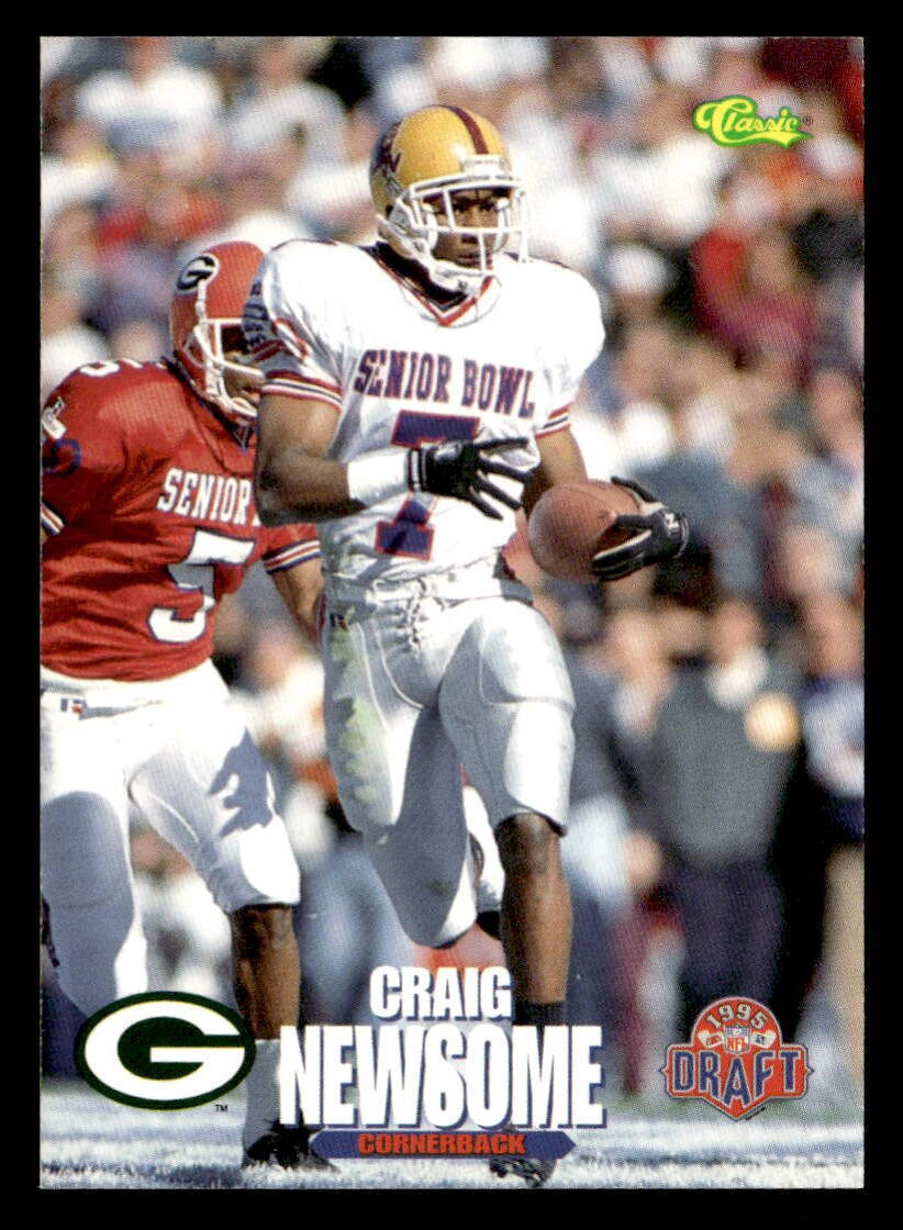 Craig Newsome 1995 Classic NFL Rookies Card #32 Green Bay Packers | eBay