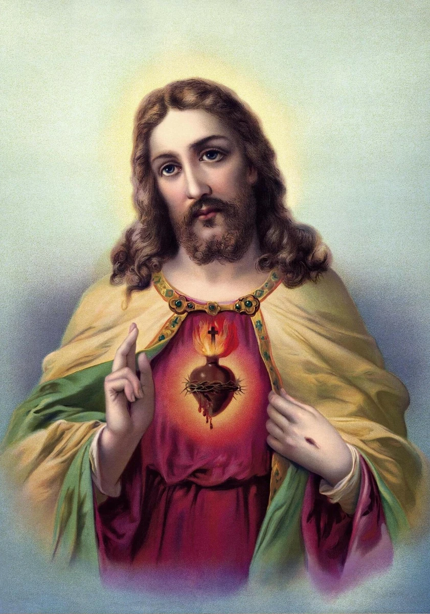 Sacred Heart Of Jesus Art