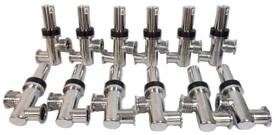 AMAT Applied Materials 0190-87725 Pneumatic Angle Valve Lot of 12 ...
