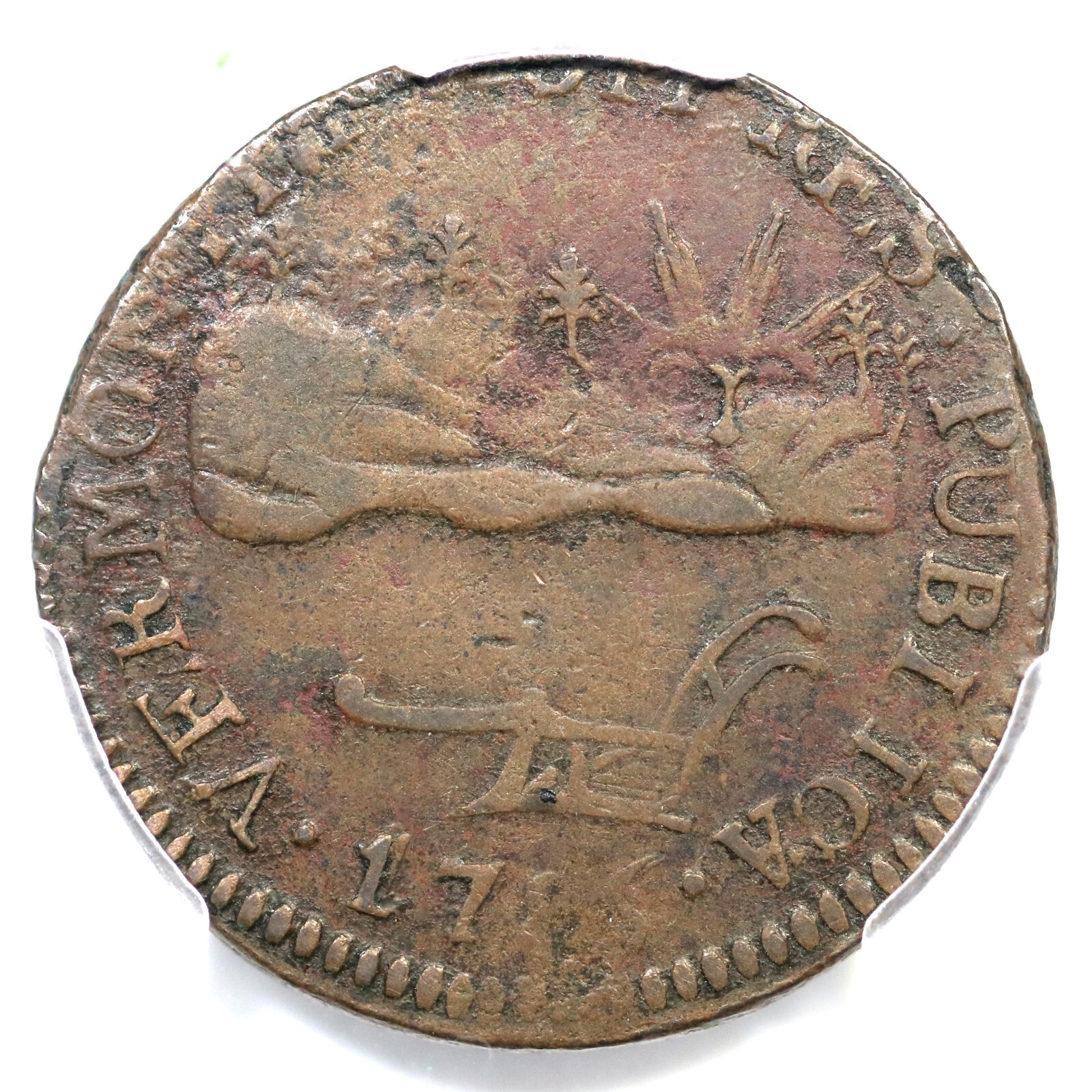 1786 RR-8 R-4 PCGS VF 35 Vermont Colonial Copper Coin | eBay