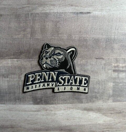 PENN STATE NITTANY LIONS IRON-ON PATCH 3.22" x 2.87" | eBay