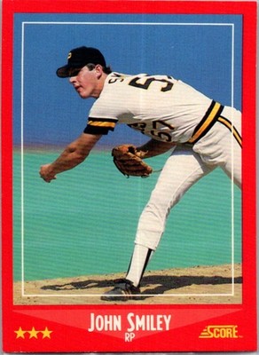 1988 Score John Smiley Rookie Pittsburgh Pirates #287 | eBay