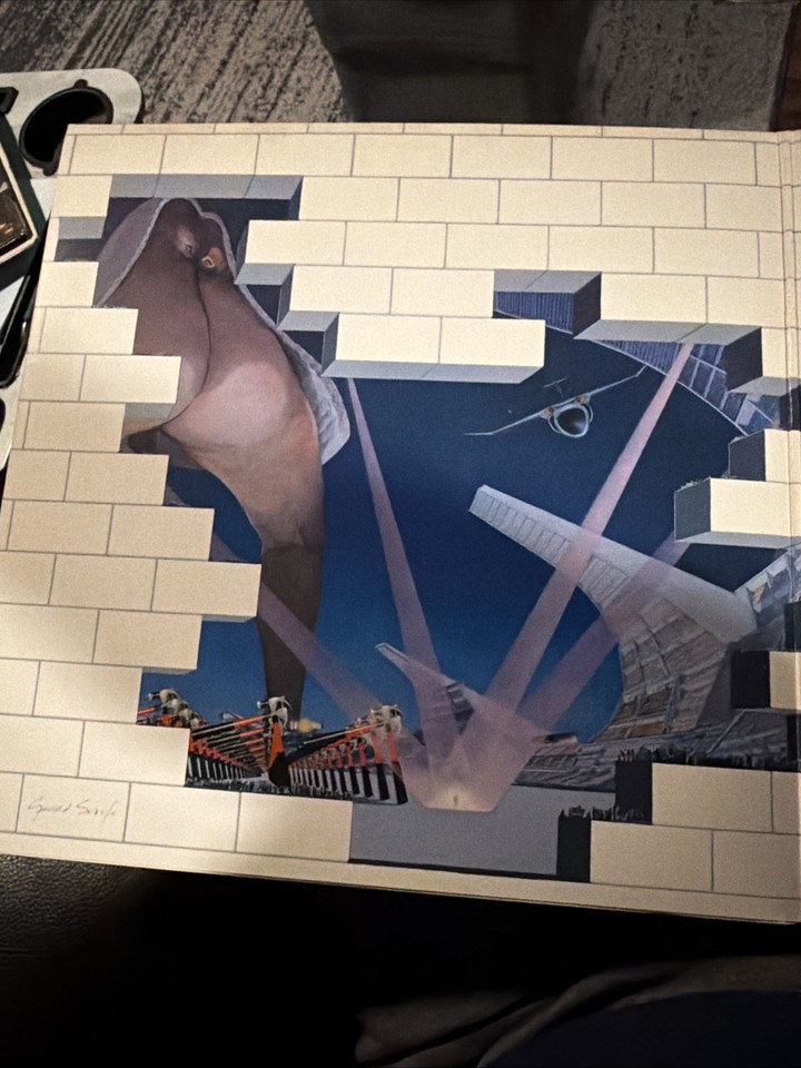 Pink Floyd The Wall Original 1979 US 1st Press Vinyl LP Complete W/OG ...