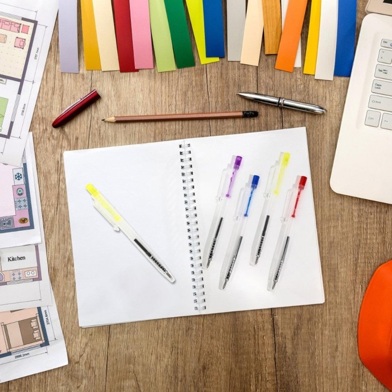 100Pcs Pens Simple Pens Ballpoint Pen Colorful Pen Writing Ballpoint ...