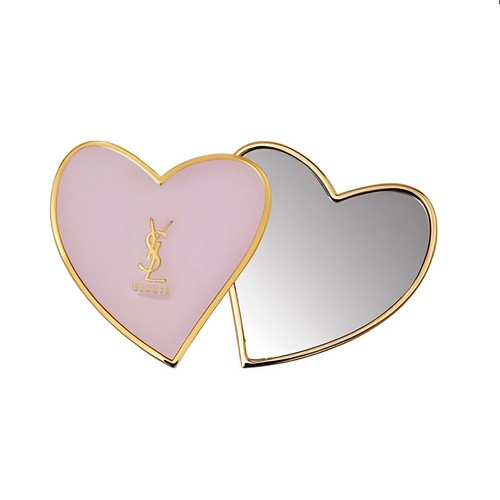 YSL Yves Saint Laurent Pink Heart Mini Compact Mirror Japan Limited ...