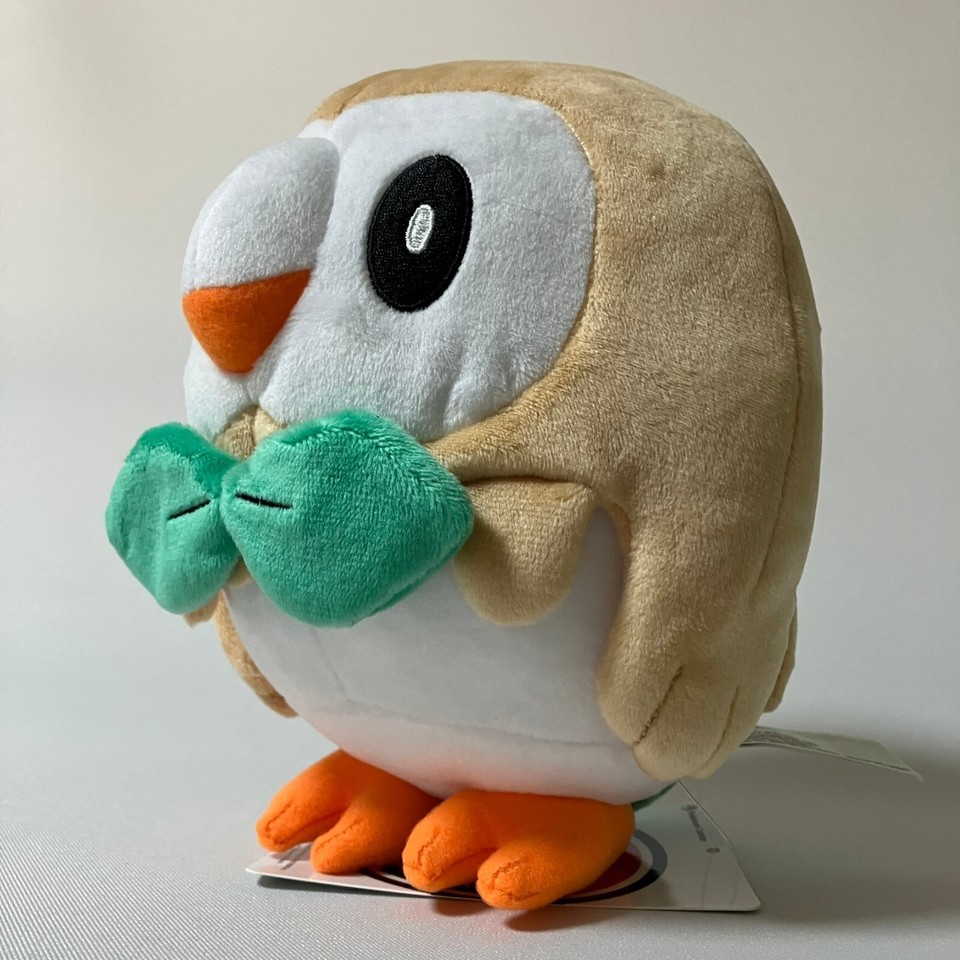 Pokemon Center Original Plush Rowlet Height 180mm 7.08inch Stuffed ...