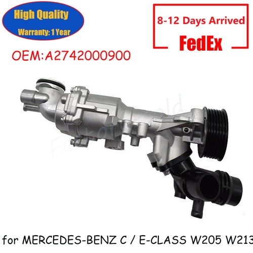 Engine Water Cooling Pump 2742000900 For MERCEDES-BENZ C / E-CLASS W205 ...