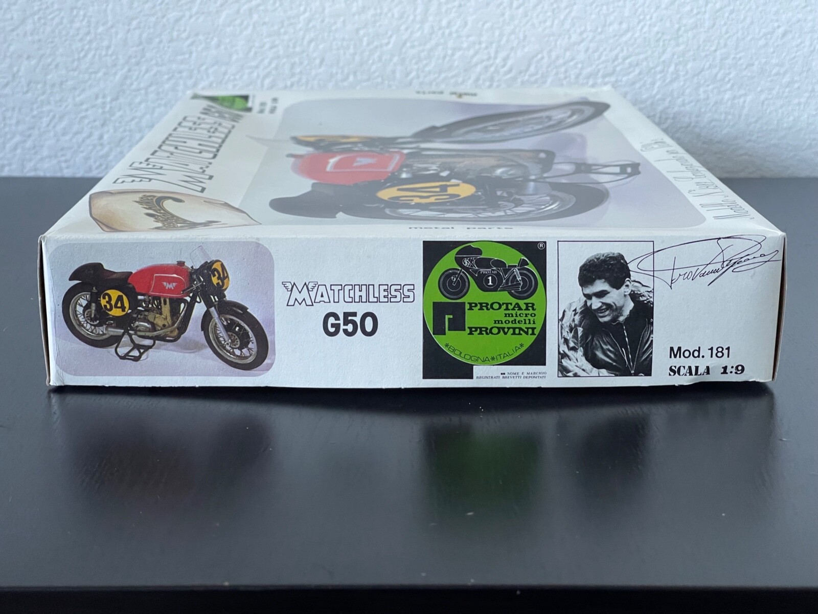 PROTAR PROVINI Classic Motorbikes MATCHLESS G50 model kit 1/9 scale NEW ...