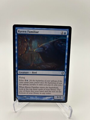 MTG 2013 Raven Familiar - Creature Bird Commander 2013 55/356 C13 ...