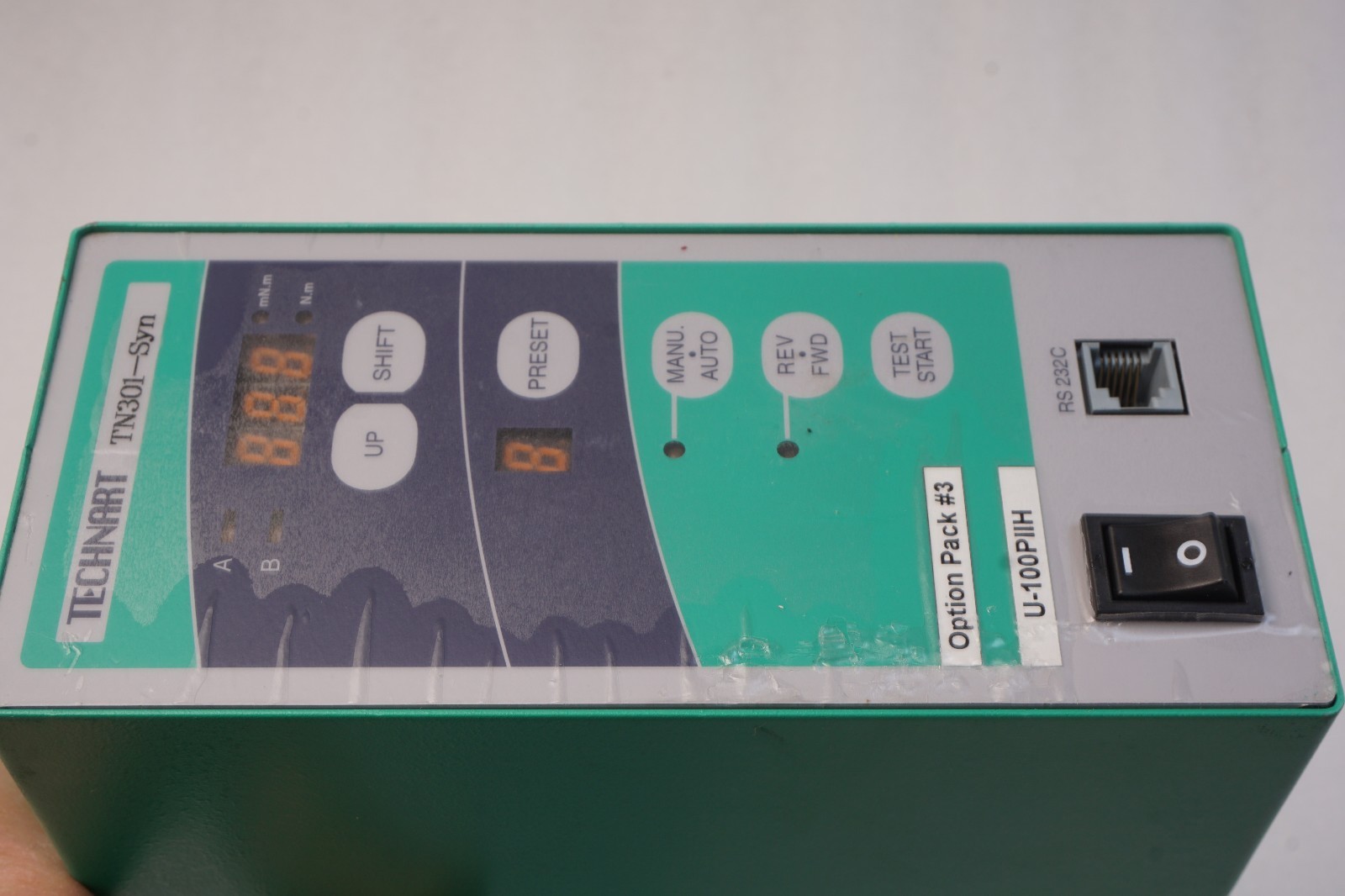 NEW TECHNART TN301-SYN,U-100PIIH,ST01 CONTROLLER OLD STOCK COVER DENTED ...