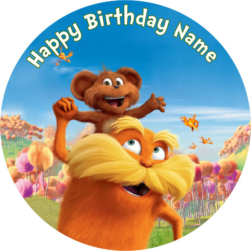 Lorax Cake Topper