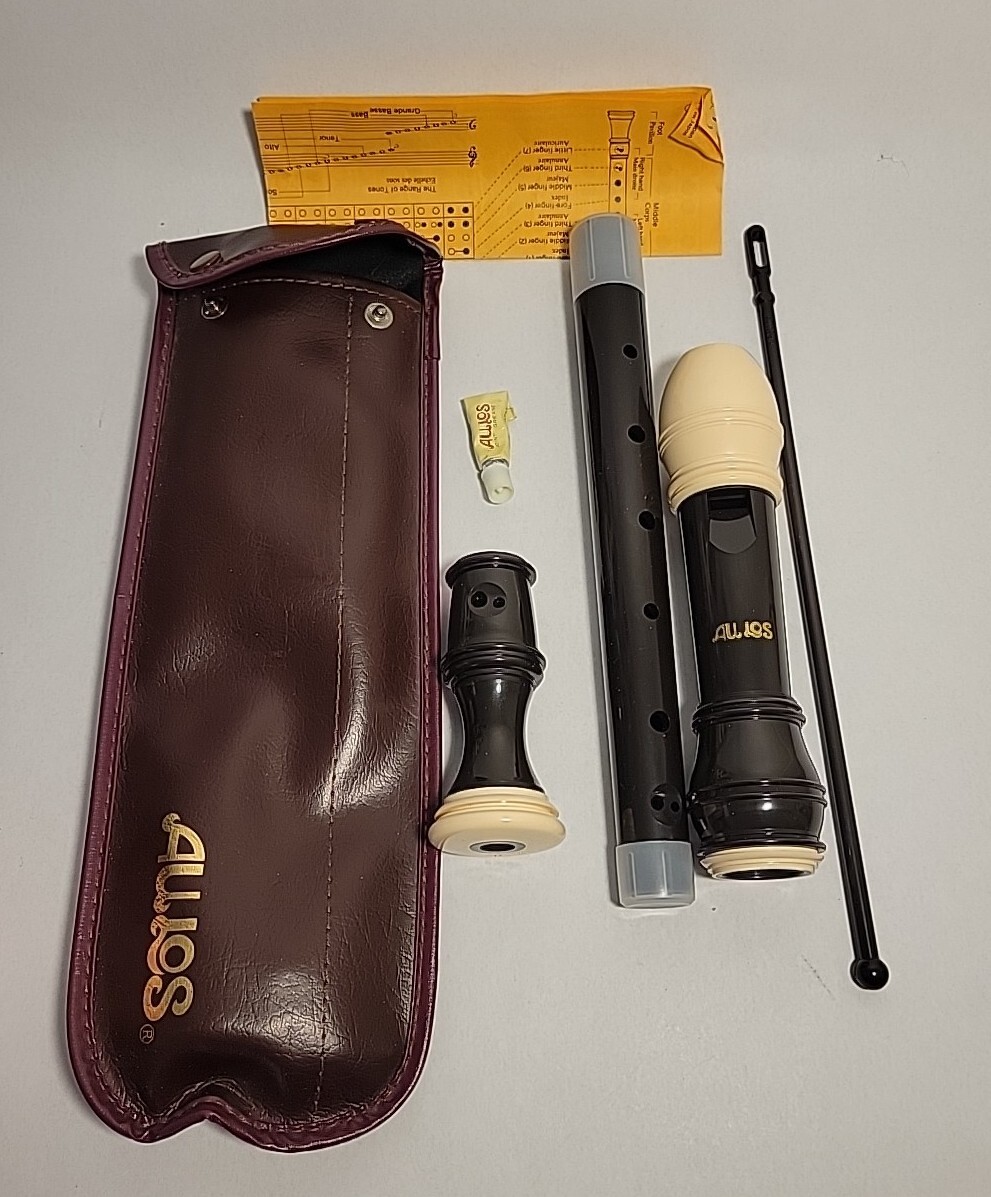 Aulos 209 B Robin Alto/treble Recorder Instrument Aulos Elite ...