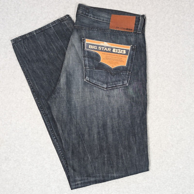 Big Star Union Jeans Mens 38 L (40x36) Regular Straight Leg New with ...