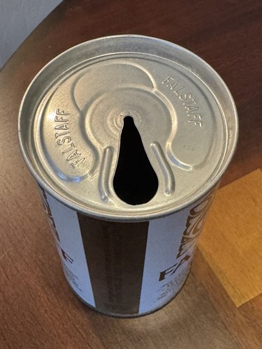 Falstaff Beer - straight steel - Pull Tab Beer Can - Top Opened Empty ...