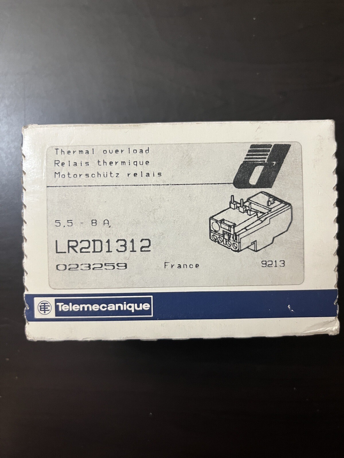 BRAND NEW FACTORY SEALED TELEMECANIQUE LR2D1312 Thermal Overload Relay ...
