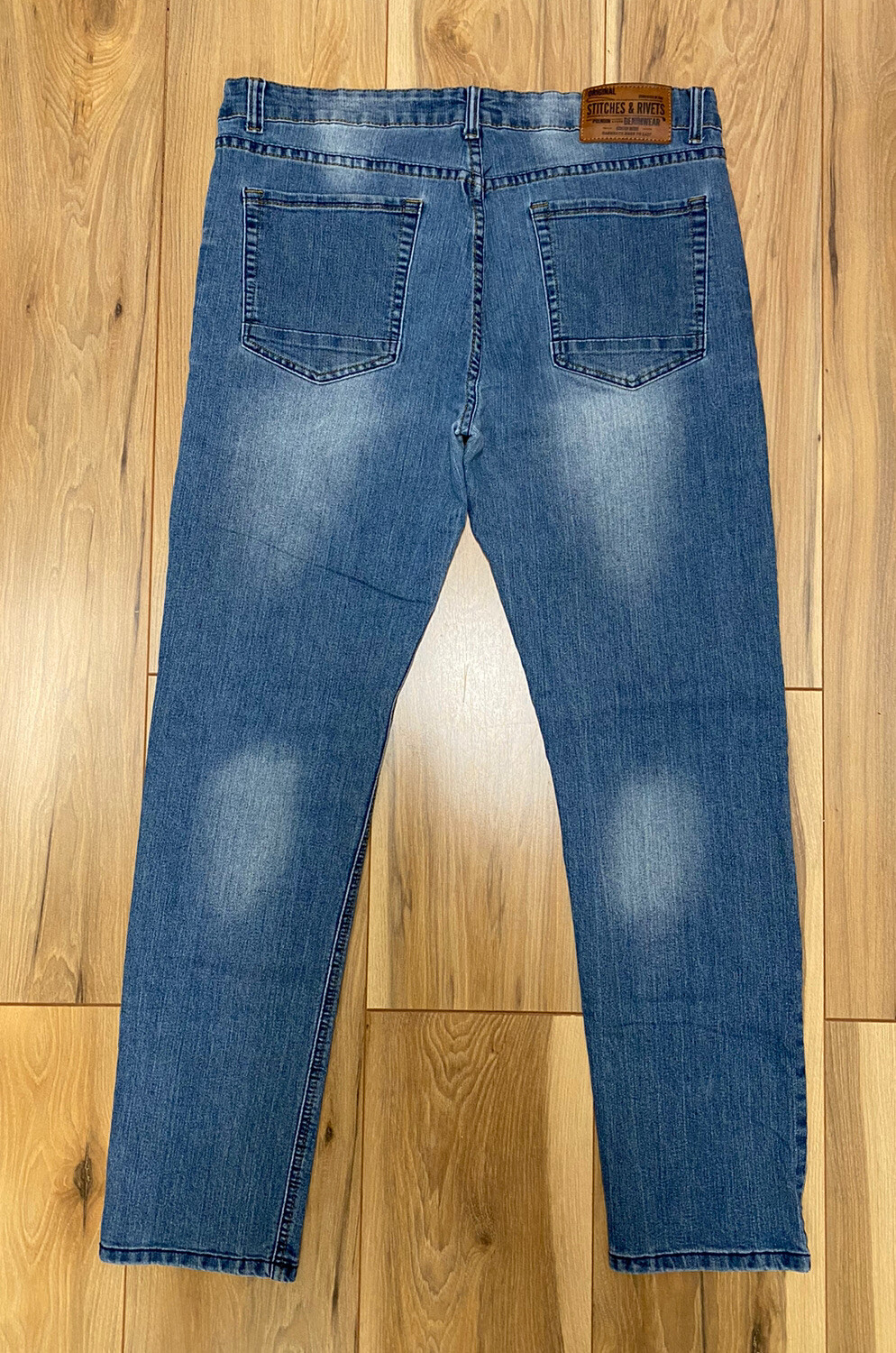 Stitches & Rivets Premium Denimwear Men's Slim Cut Me… - Gem